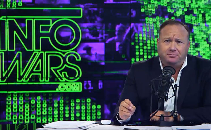 Infowars app downloads surge after tech giants ban Alex Jones content ...