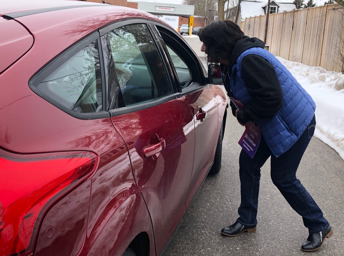Guelph-area hospital workers rally as part of province-wide ...
