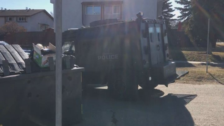 Tactical vehicle, heavy police presence in north Edmonton - Edmonton ...