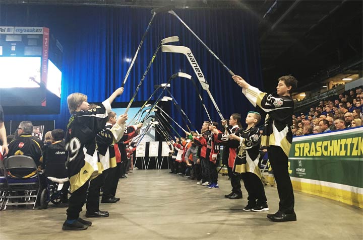 Humboldt Broncos bus crash victim Evan Thomas remembered at SaskTel ...