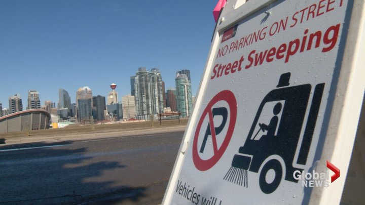 Street sweeping underway in Calgary as city continues post-winter ...