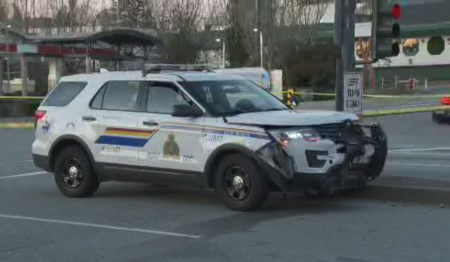 Witness says RCMP SUV and Mustang collided at Surrey’s King George ...