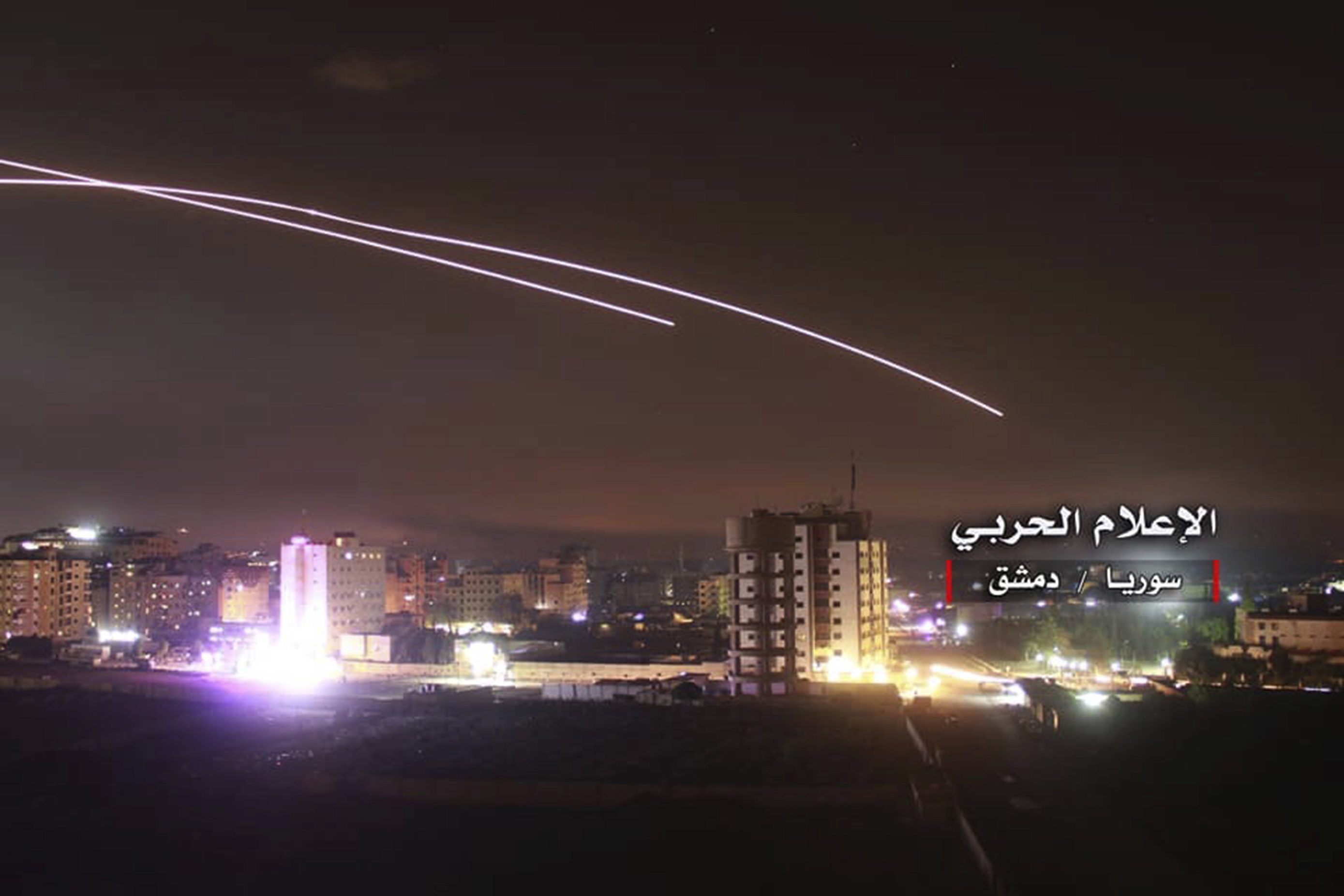 Israel strikes ‘dozens’ of targets in Syria after Iranian rocket fire ...