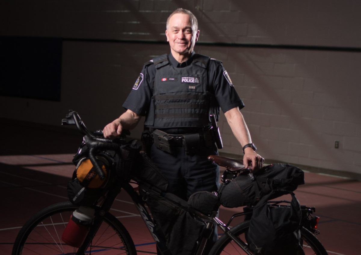 Waterloo police officer’s 3,000-km charity trek derailed by injury ...
