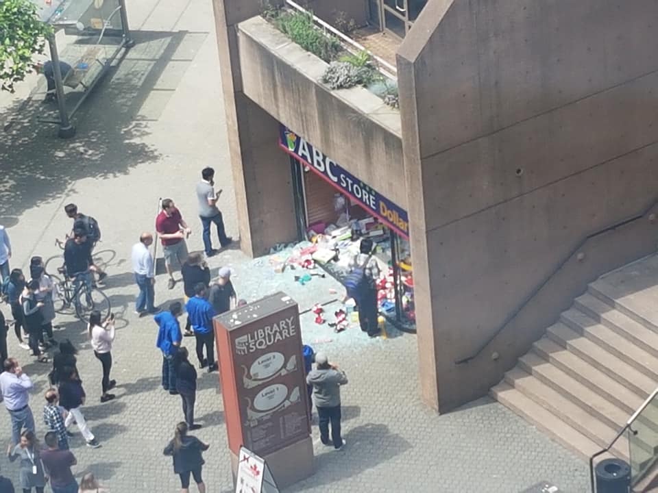 No serious injuries after SUV crashes into Vancouver dollar store - BC ...