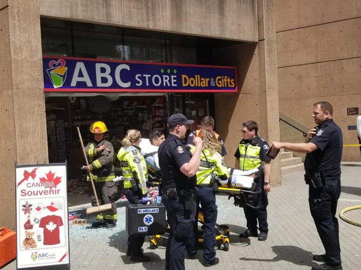 No serious injuries after SUV crashes into Vancouver dollar store - BC ...