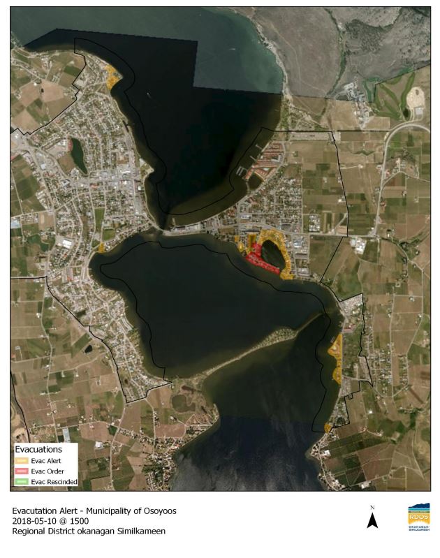 B.C. flooding map 2018: A look at the flooding areas around the ...