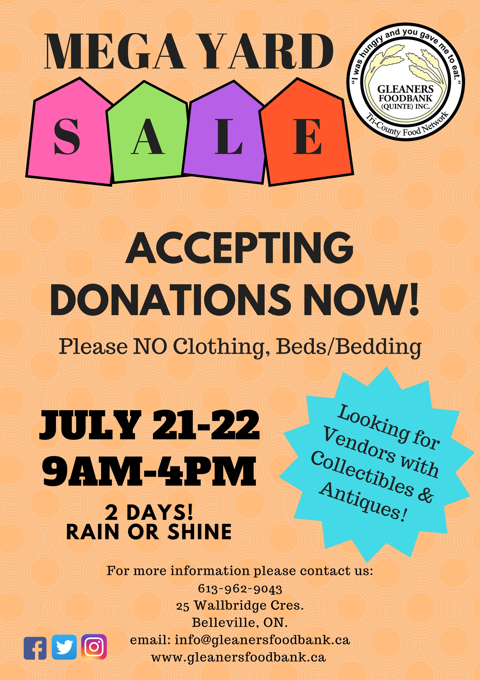 Mega Yard Sale - GlobalNews Events