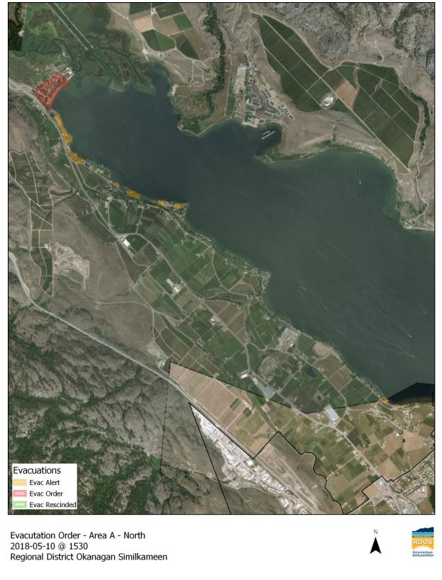 B.C. flooding map 2018: A look at the flooding areas around the ...