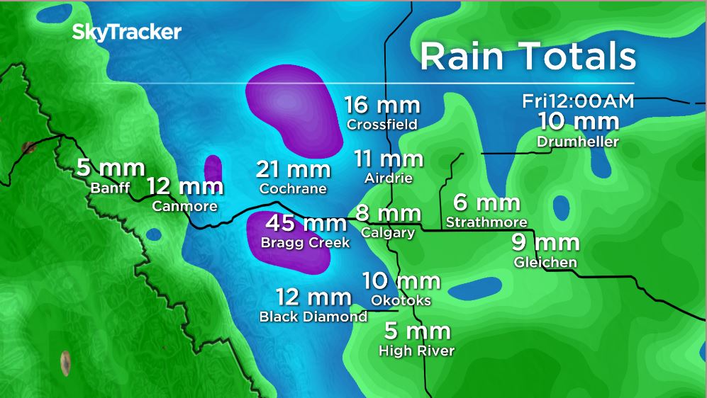 First thunderstorms of the year for southern Alberta expected Wednesday ...