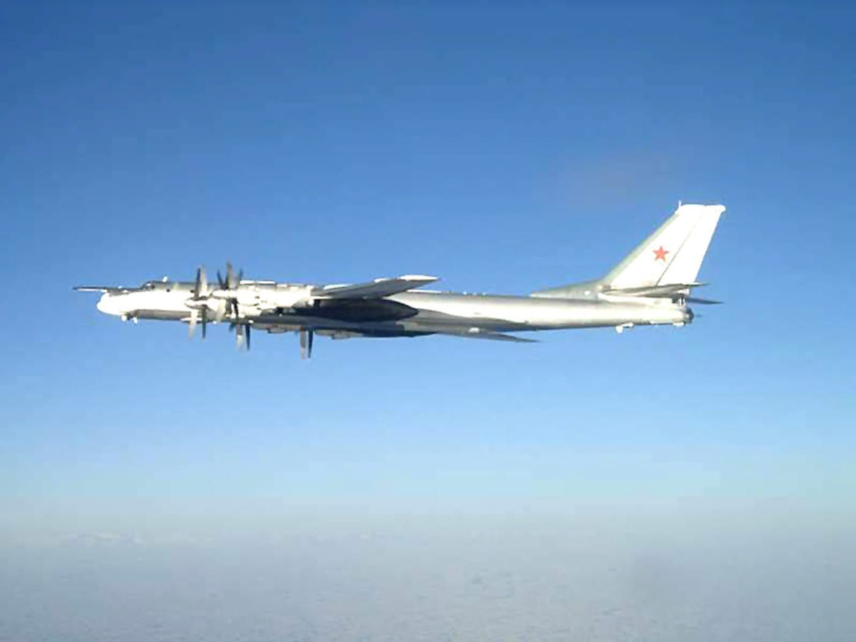 U.S. fighter jets intercept Russian bombers in international airspace ...