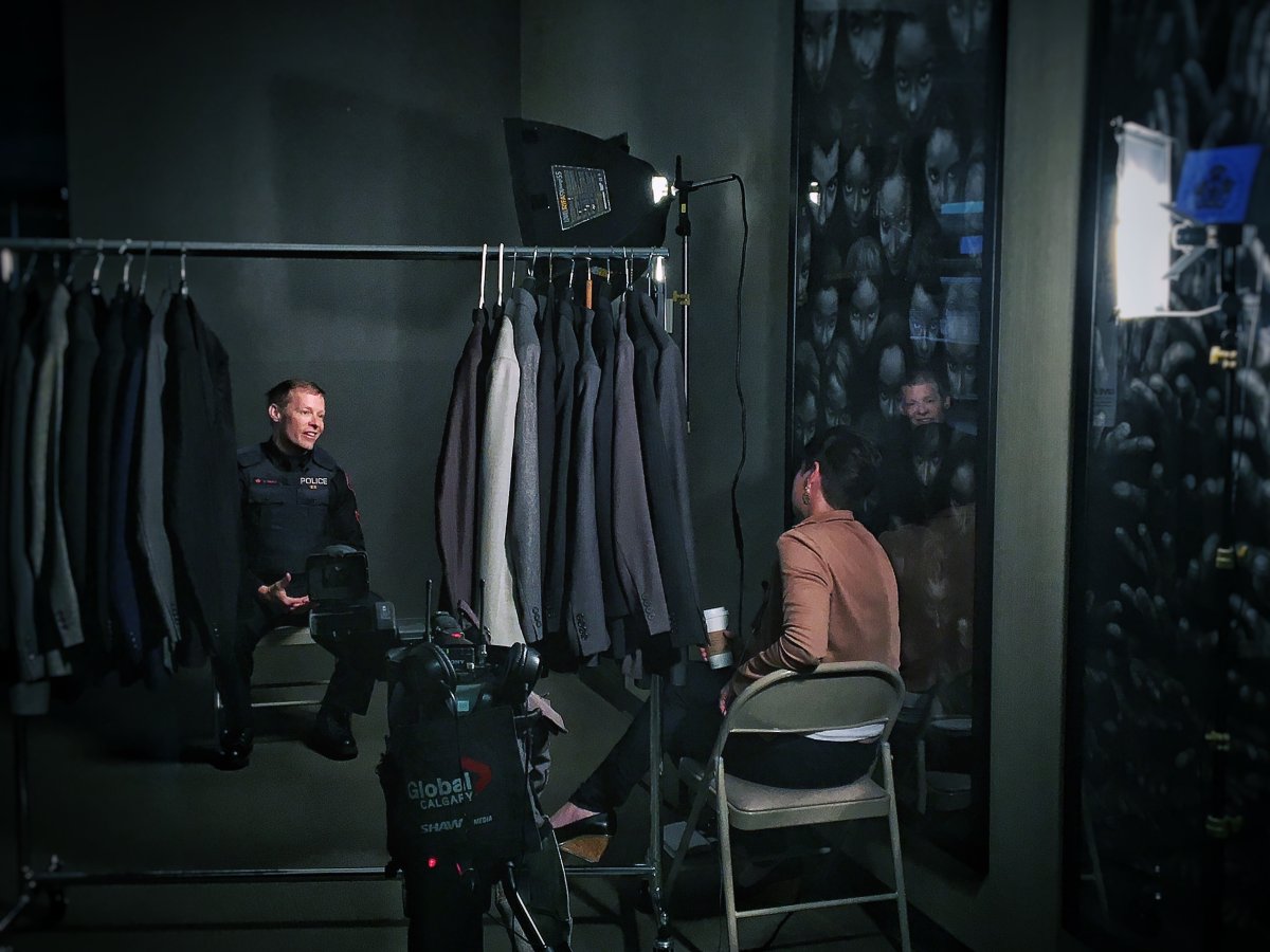 Calgary police officer’s push to collect suits for men in need is ...