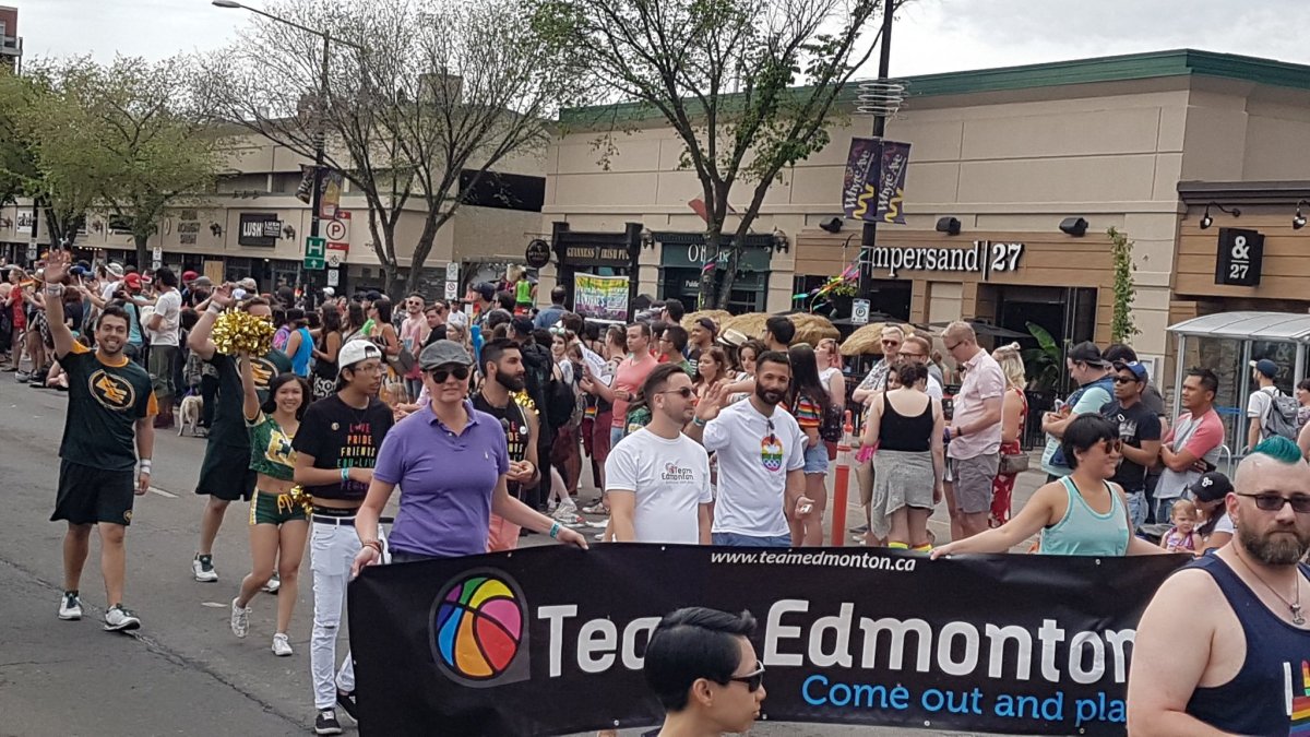 Edmonton Pride Parade continues after being stopped by demonstrators ...