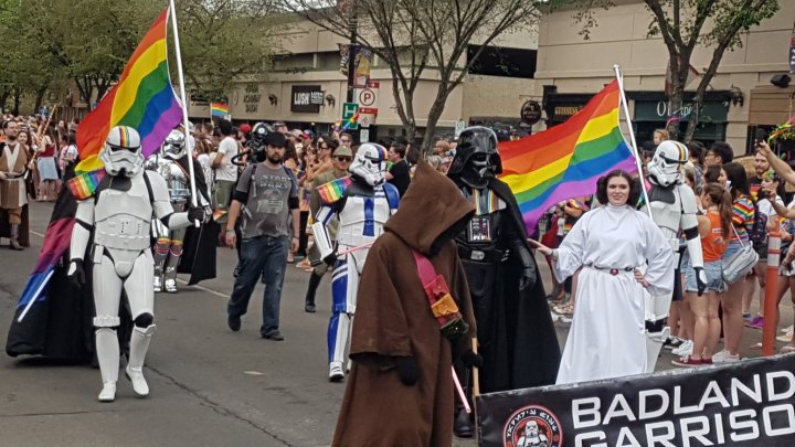 Edmonton Pride Parade continues after being stopped by demonstrators ...