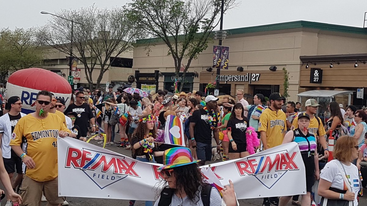 Edmonton Pride Parade continues after being stopped by demonstrators ...