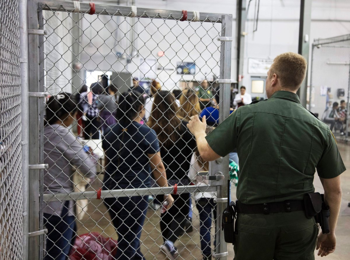 Trump loyalists defend immigration policy as pictures emerge of kids in ...