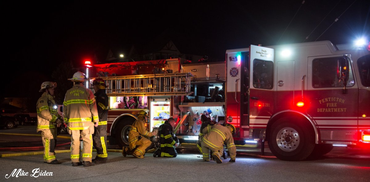 Early morning fire at Penticton’s Cannery Trade Centre | Globalnews.ca