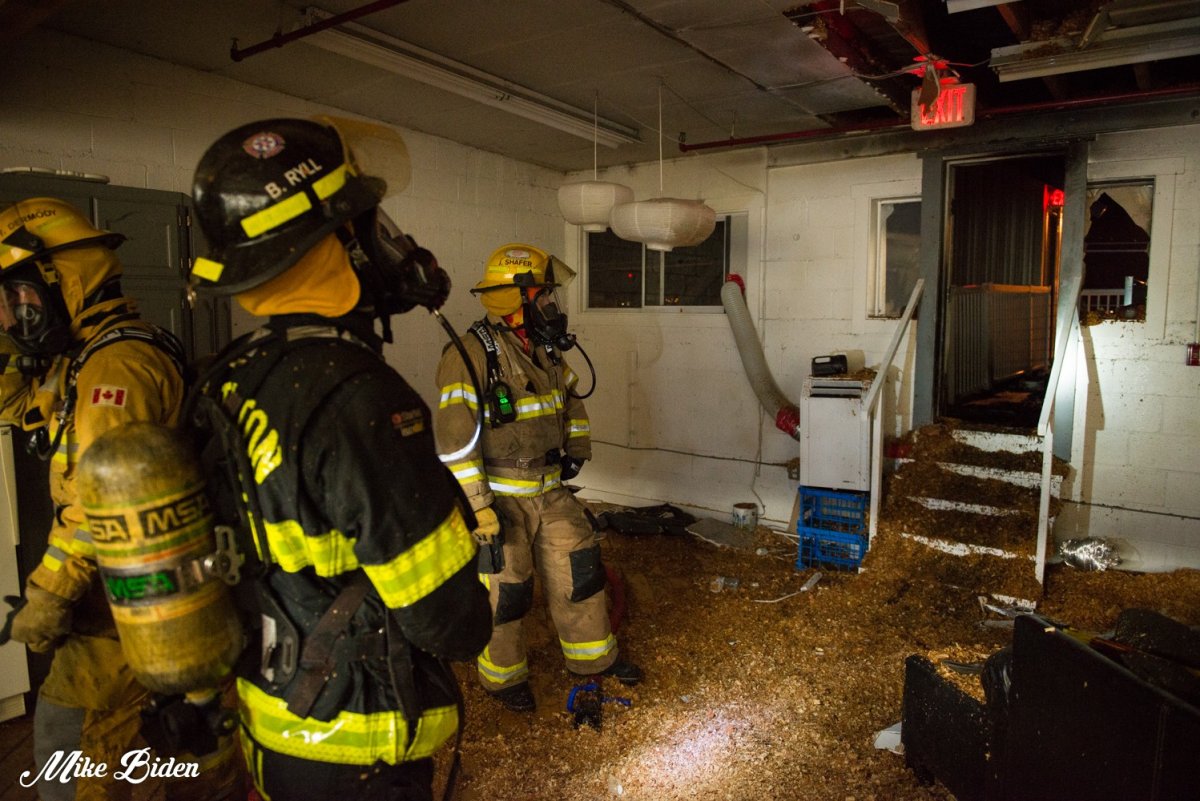 Early morning fire at Penticton’s Cannery Trade Centre | Globalnews.ca