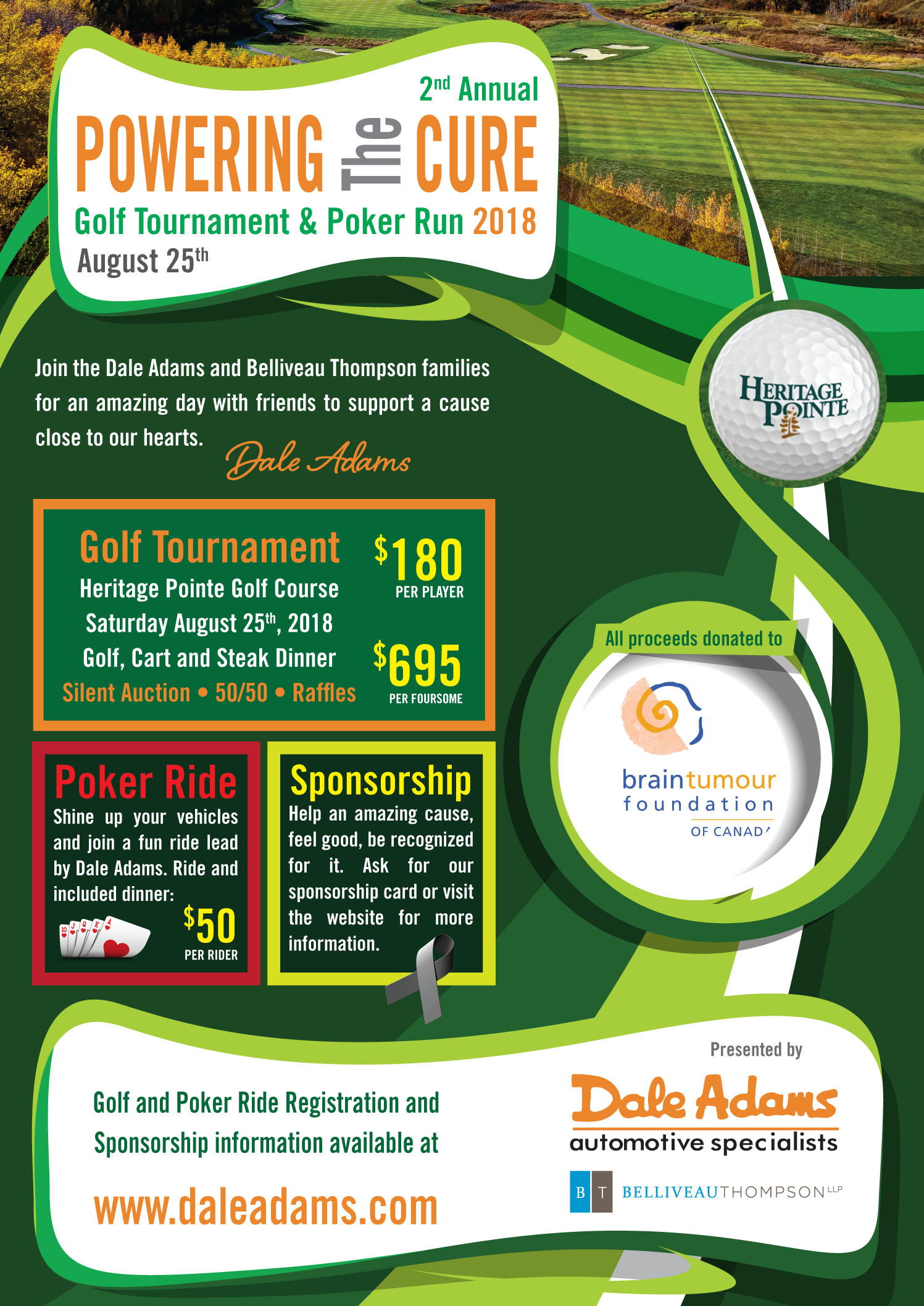 2018 Powering the Cure Golf Tournament and Poker Run Fundraiser ...