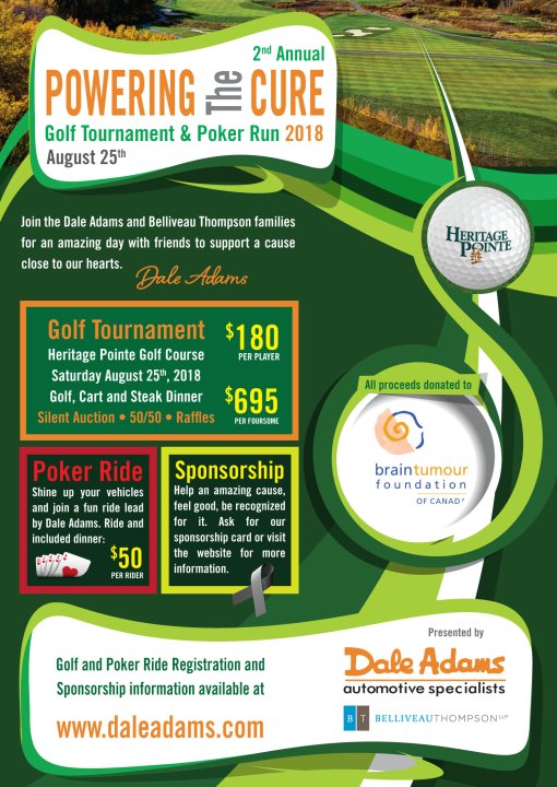 2018 Powering the Cure Golf Tournament and Poker Run Fundraiser ...