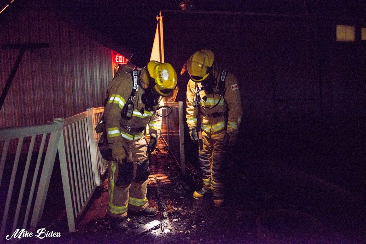 Early morning fire at Penticton’s Cannery Trade Centre | Globalnews.ca