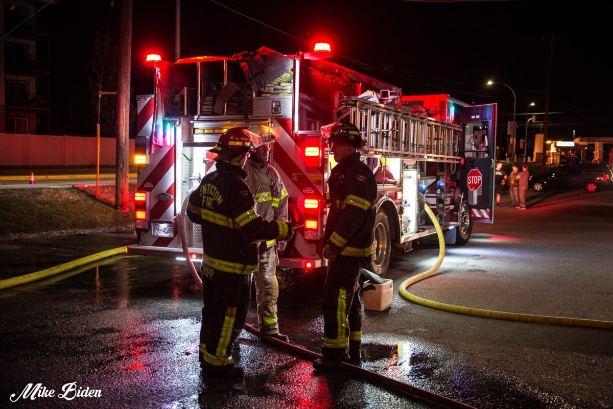 Early morning fire at Penticton’s Cannery Trade Centre | Globalnews.ca