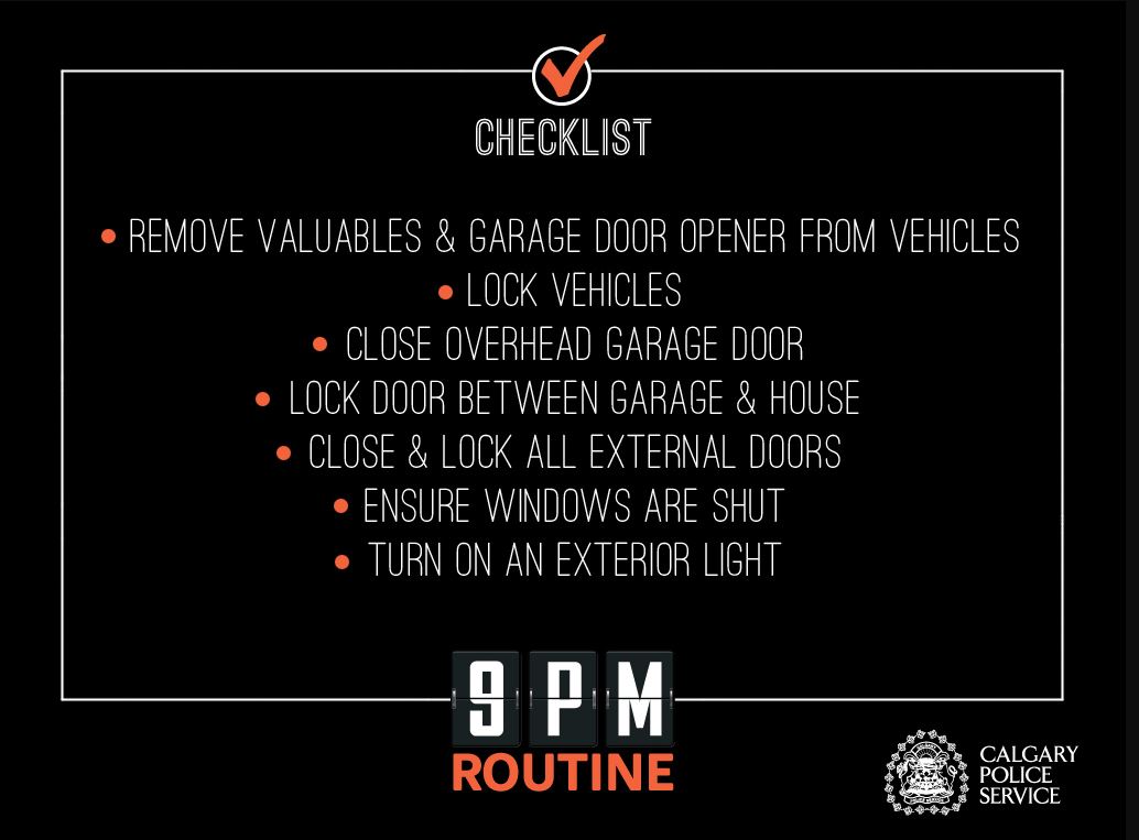 Calgary police remind residents to lock up before going to bed ...