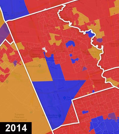 Ontario’s startling election in eight before-and-after maps | Globalnews.ca