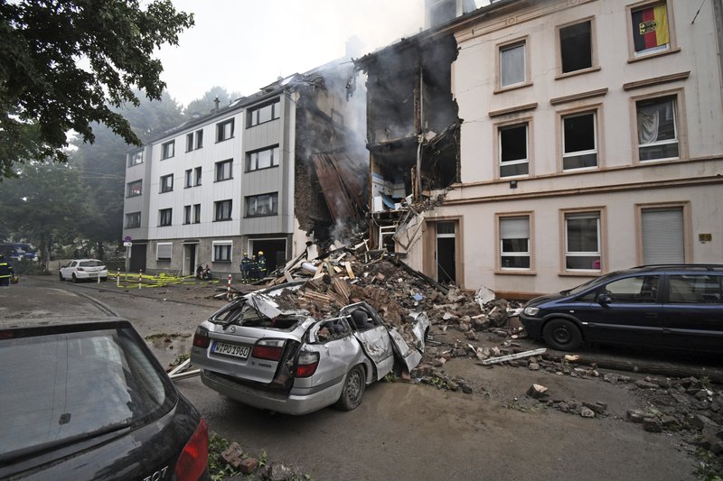 Explosion and fire at German apartment building leaves 25 injured, 4 ...