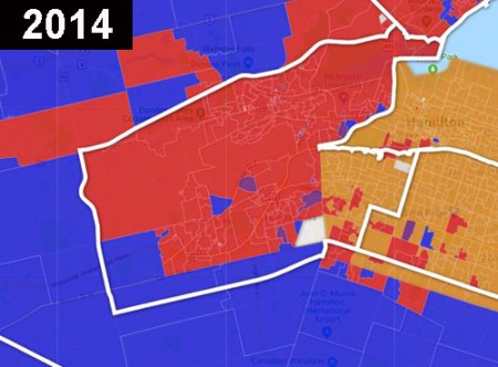 Ontario’s startling election in eight before-and-after maps | Globalnews.ca
