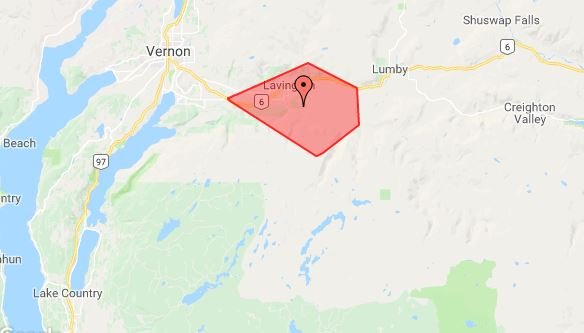 Power restored in Lavington, crews working on lines in Enderby ...