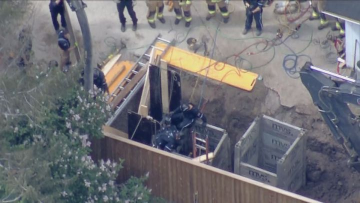 Man rescued after getting trapped in trench collapse at east Edmonton ...