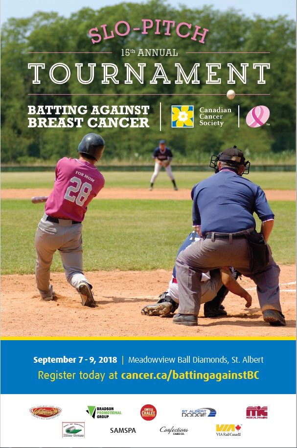 15th Annual Batting Against Breast Cancer Slo-Pitch Tournament ...