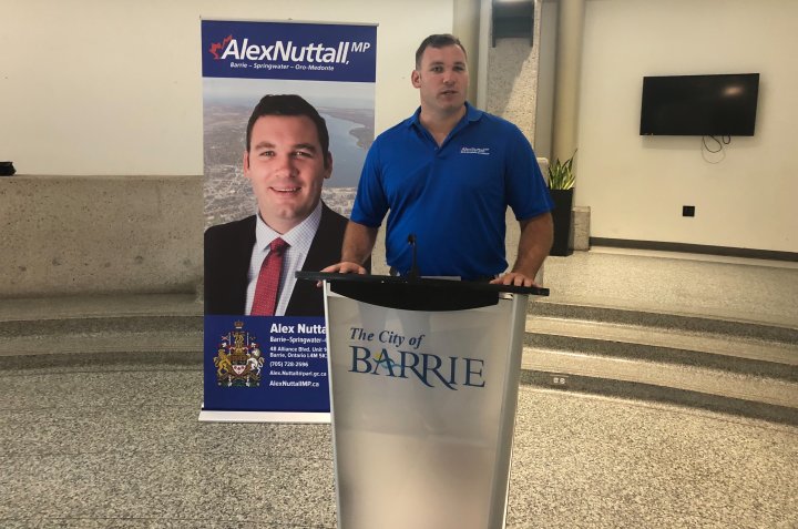 MP Alex Nuttall announces record amount of funding for Barrie summer ...