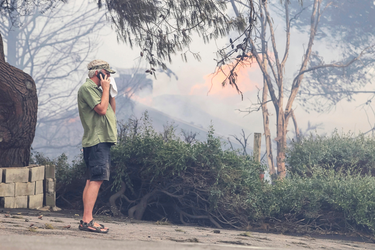 Thousands evacuated ahead of fast-moving California wildfire - National ...