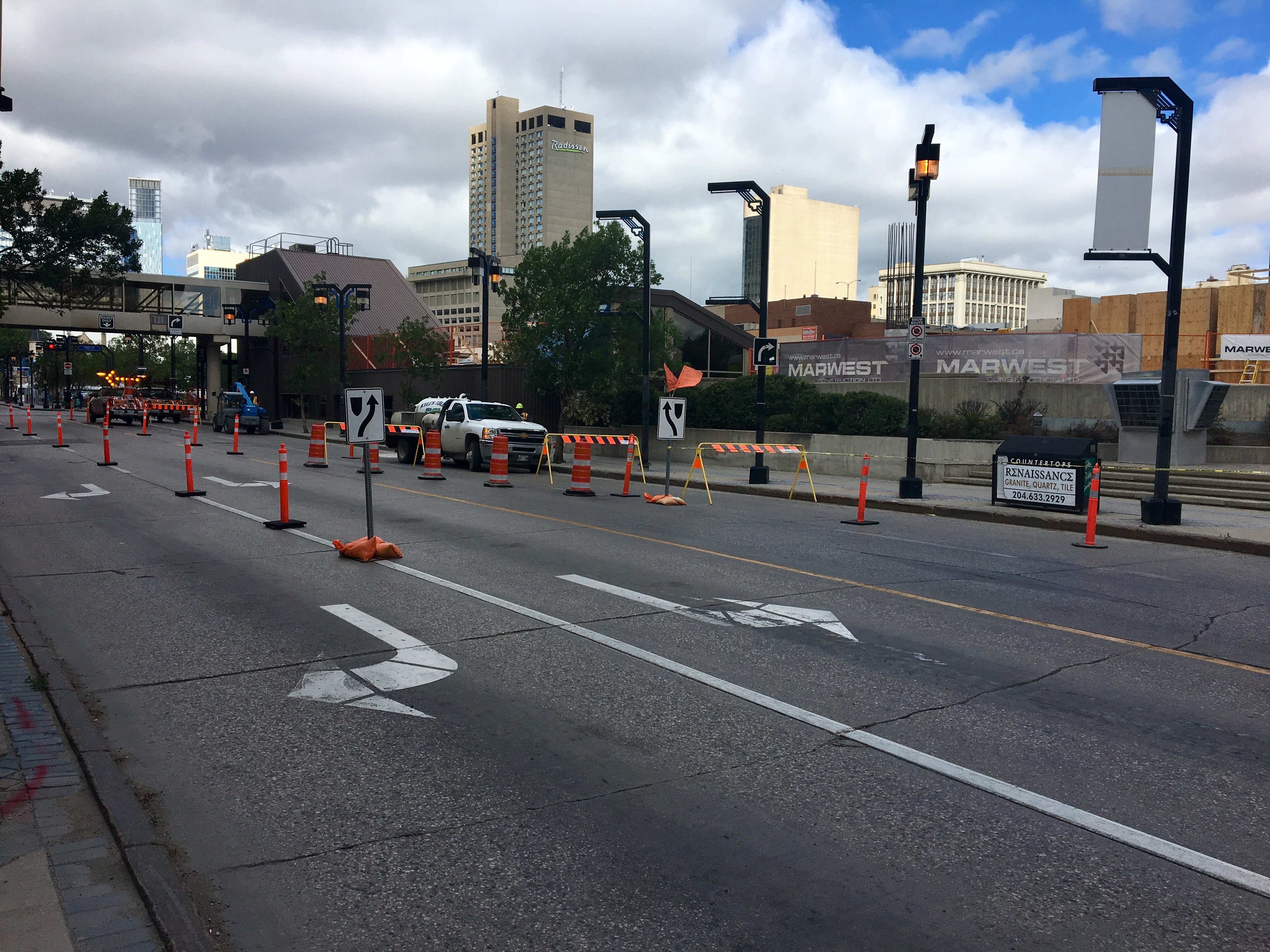 Stretch of Winnipeg’s Graham Avenue closes until 2020 - Winnipeg ...