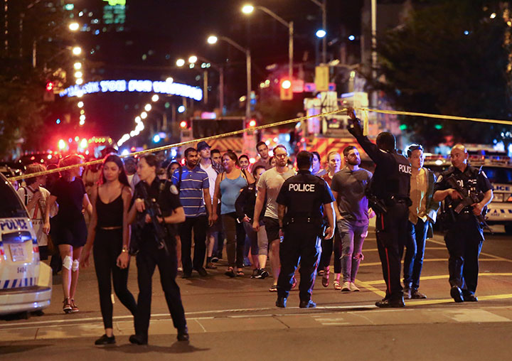 Witnesses described ‘carnage’ after Toronto mass shooting, says gunman ...