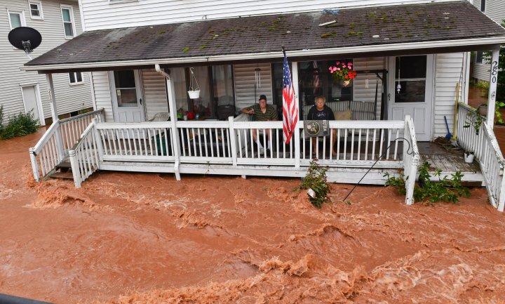 Officials rescue dozens of rafters on flooded river in Pennsylvania ...