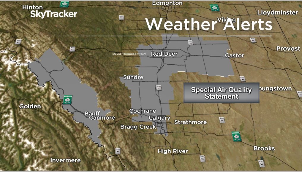 Heat warning and a special air quality statement for Calgary ...