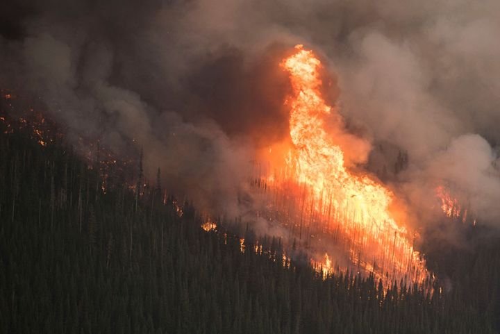 Wildfire prompts evacuation alert for people in Waterton Lakes National ...