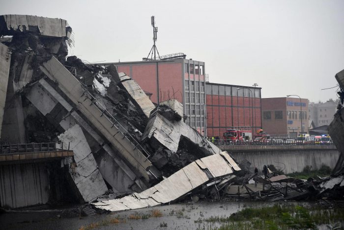 Highway bridge collapse kills at least 26 in Genoa, Italy - National ...