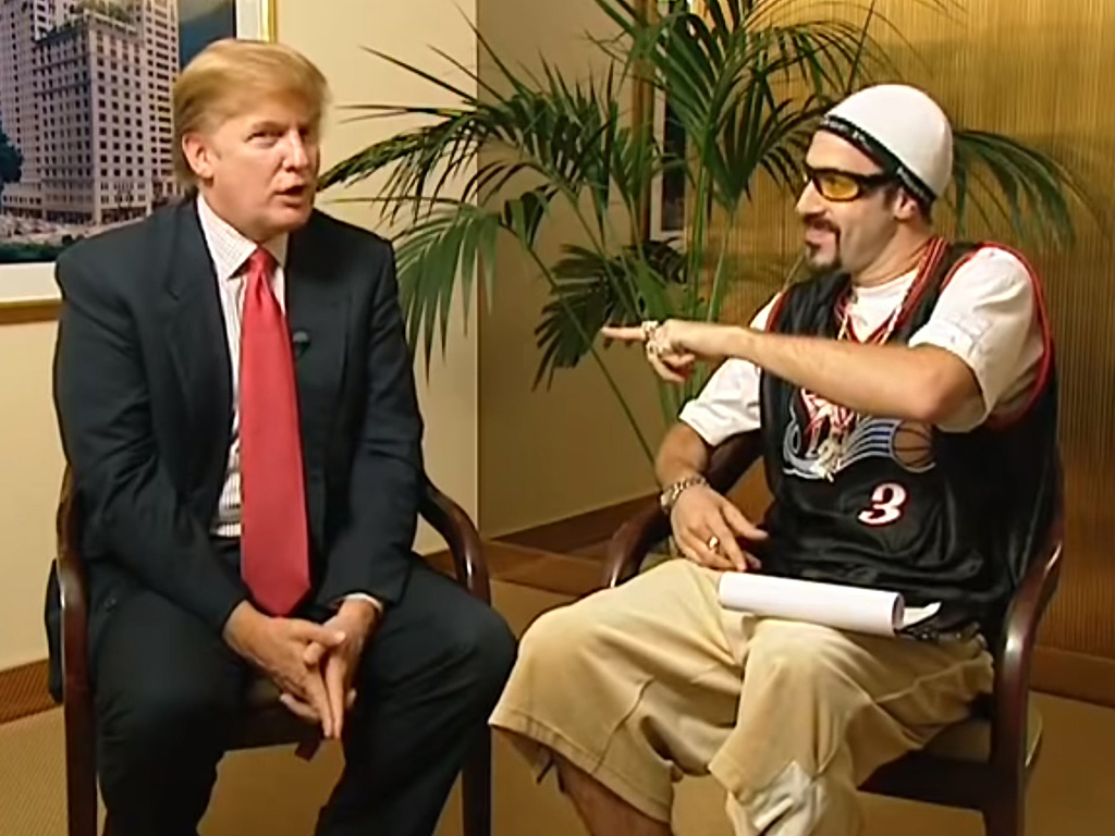 Sacha Baron Cohen trolls Donald Trump as character Ali G - National ...