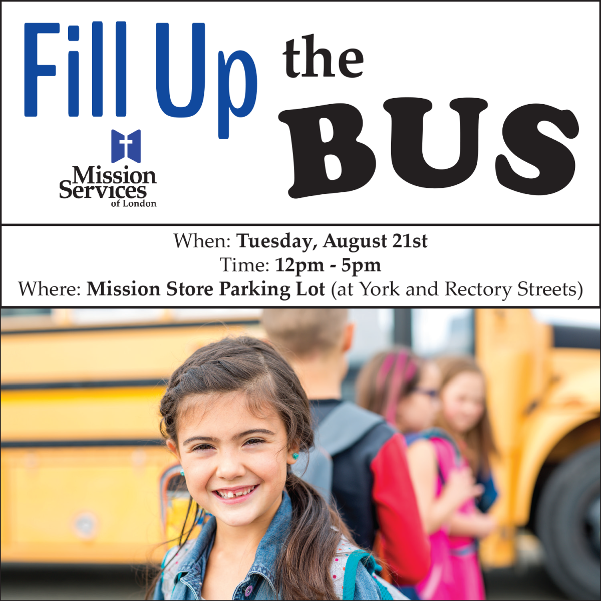 Fill Up The Bus with Mission Services - GlobalNews Events