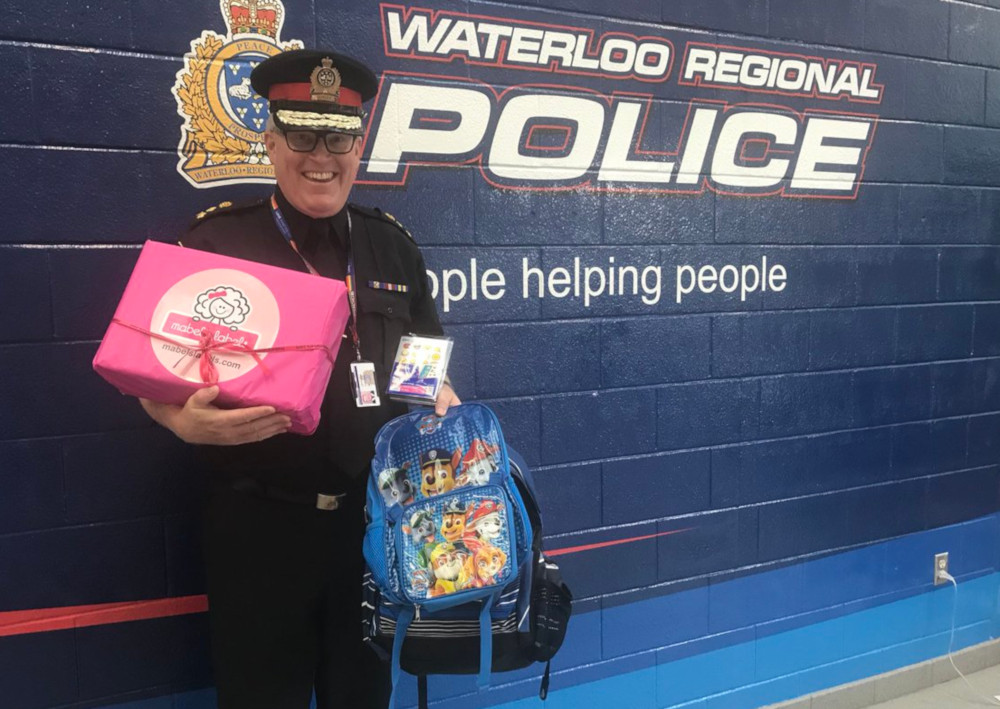 Waterloo Regional Police look to help kids in need with annual backpack challenge - Kitchener ...