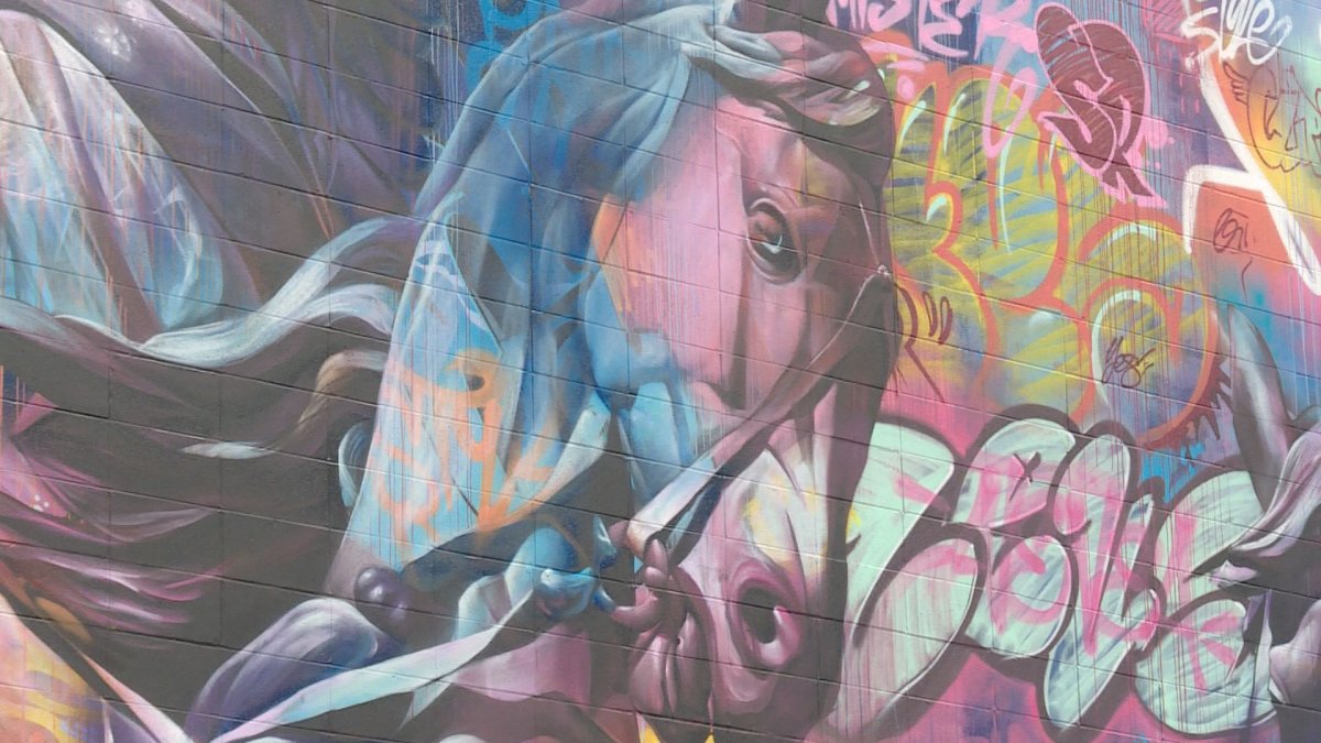 Another stunning mural finished in Edmonton by Spanish street art duo ...