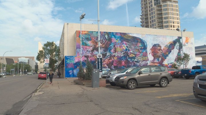 Another stunning mural finished in Edmonton by Spanish street art duo ...