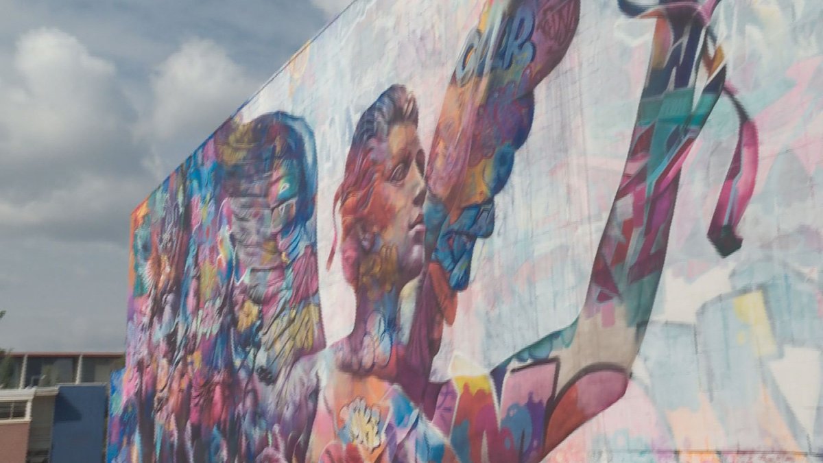 Another stunning mural finished in Edmonton by Spanish street art duo ...