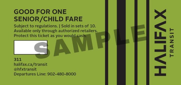 Halifax Transit tickets are going to get dollar bill-sized and not ...