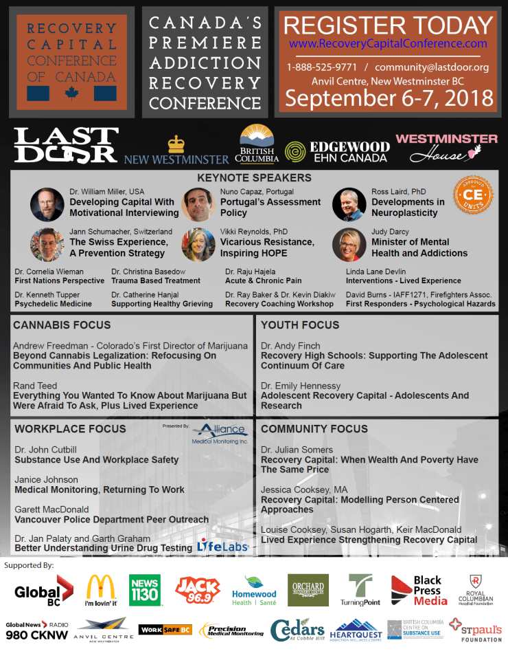 Recovery Capital Conference and Recovery Day - GlobalNews Events