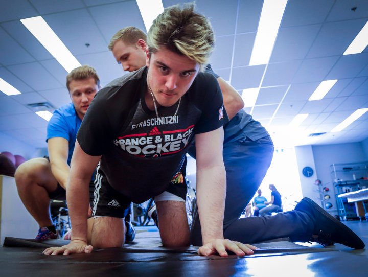 Humboldt Broncos player learns old skills after bus crash: ‘It’s almost ...